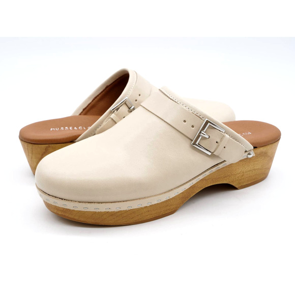 Musse & Cloud | Shoes | Musse Cloud Zutrato Womens 9 Mule Clog Beige ...